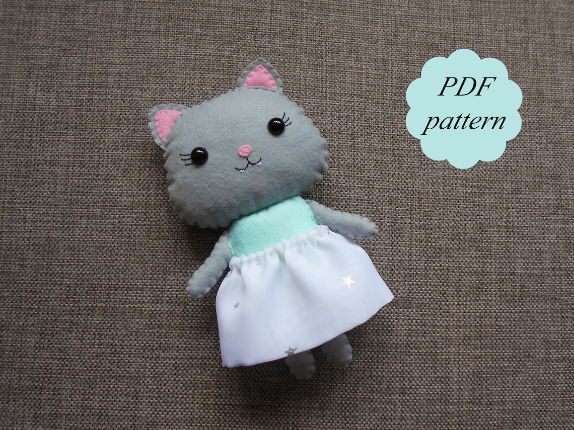 PDF Sewing Felt Pattern PDF Sewing Pattern for Women PDF - Etsy
