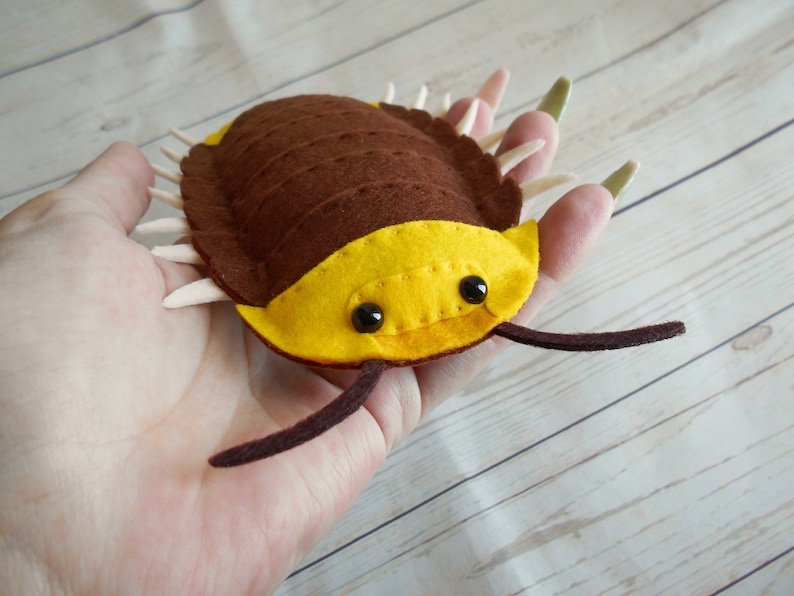 Rubber Ducky Isopod From Felt Realistic Roly Poly Duck Felted Isopod ...