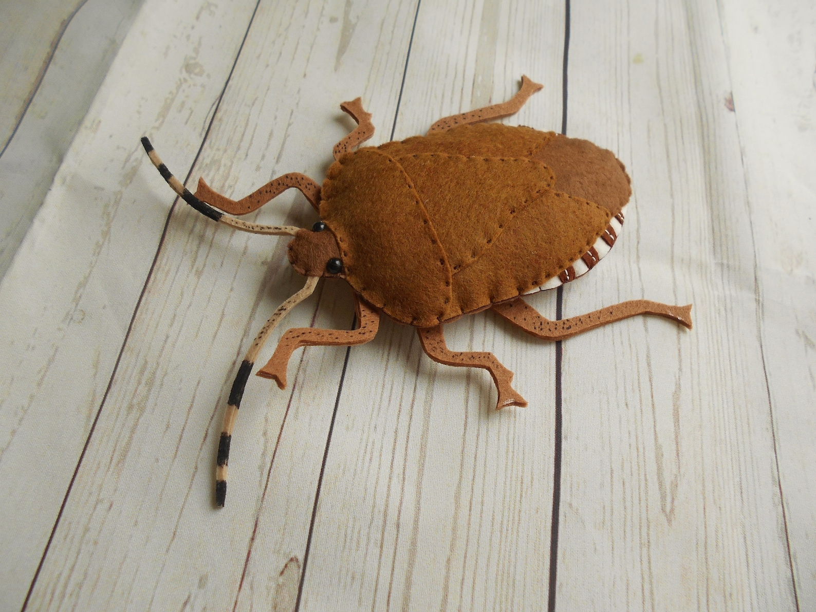 Felted Stinkbug Toy Realistic Beetle Felted Toy Young Naturalist Gift ...