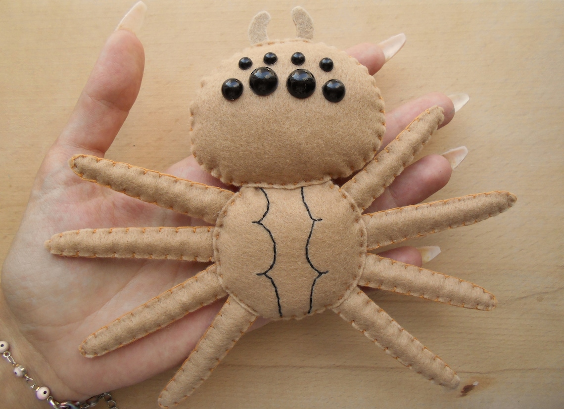 PDF spider pattern PDF felt pattern PDF sewing pattern for | Etsy