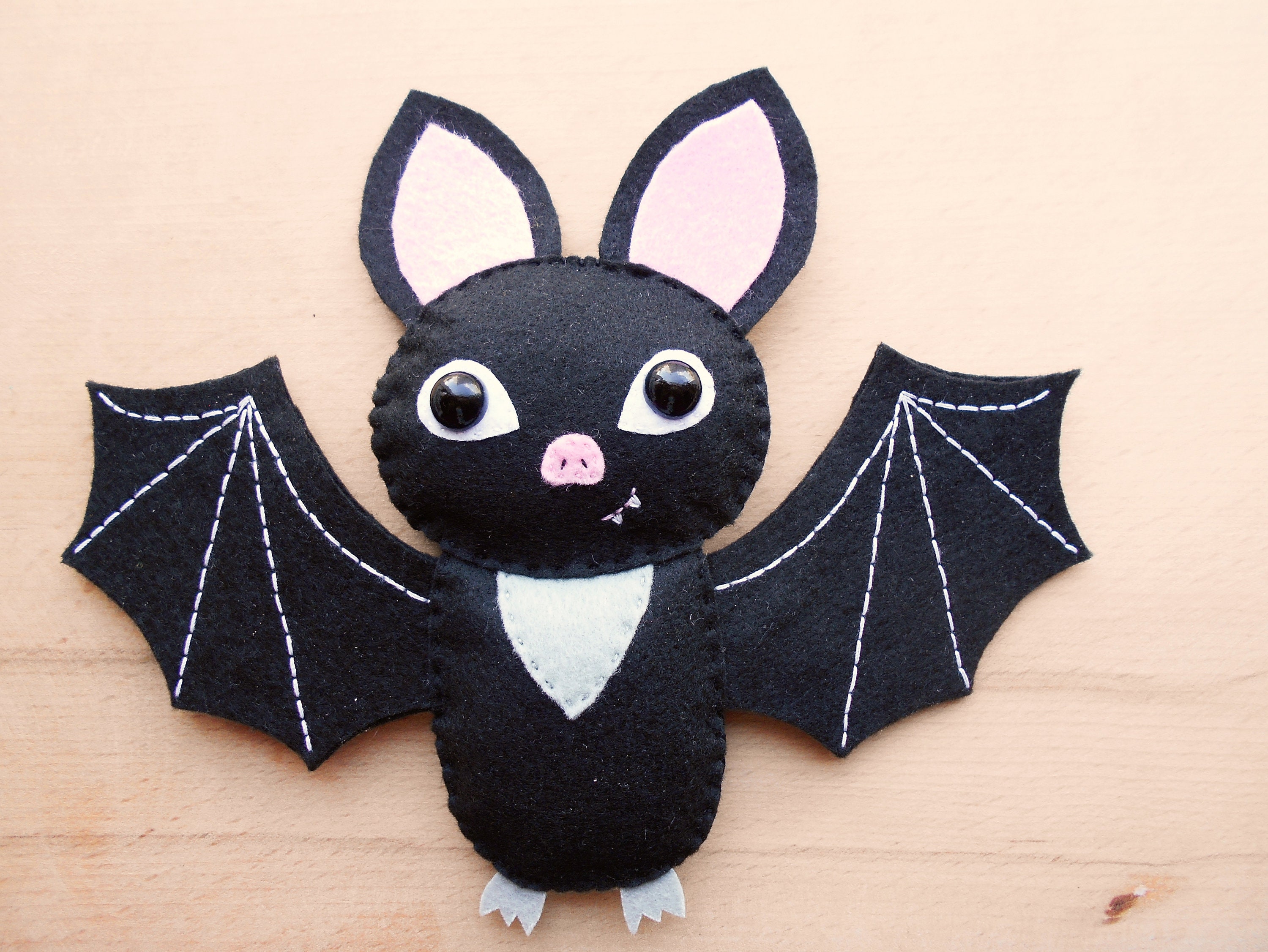 PDF Bat Pattern PDF Sewing Pattern PDF Felt Pattern Halloween | Etsy Canada