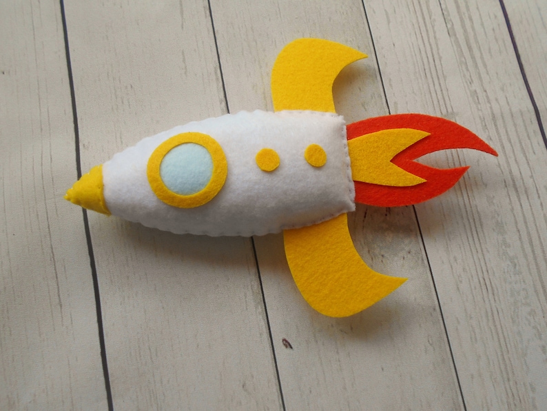 PDF Rocket Pattern PDF Felt Pattern PDF Sewing Pattern for - Etsy