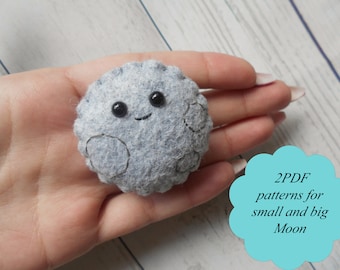 PDF Felt Montessori Moon Phases Toy DIY Montessori Playmat - Etsy