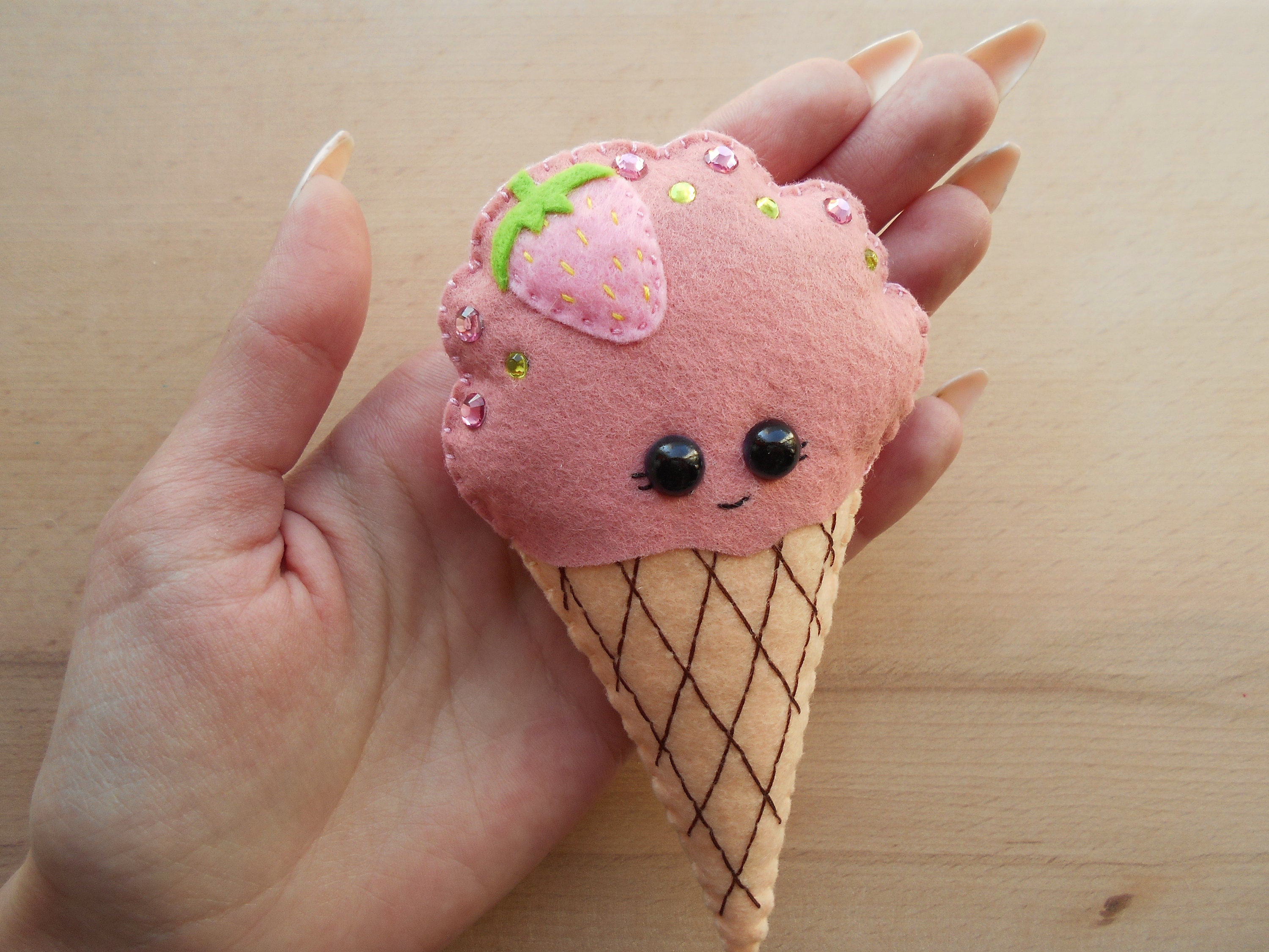 PDF Felt Food PDF Felt Pattern Felted Ice Cream Felted Food - Etsy