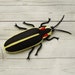 Realistic Firefly From Felt Figure Firefly Felted Fire Beetle for Young ...