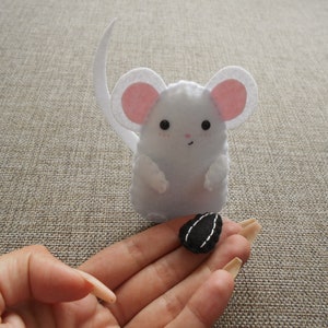 PDF Mouse Pattern PDF Felt Pattern for Women PDF Pattern Mouse Mouse ...