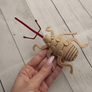 Felt Weevil Realistic Toy Felted Weevil - Young Naturalist Gift Figure ...