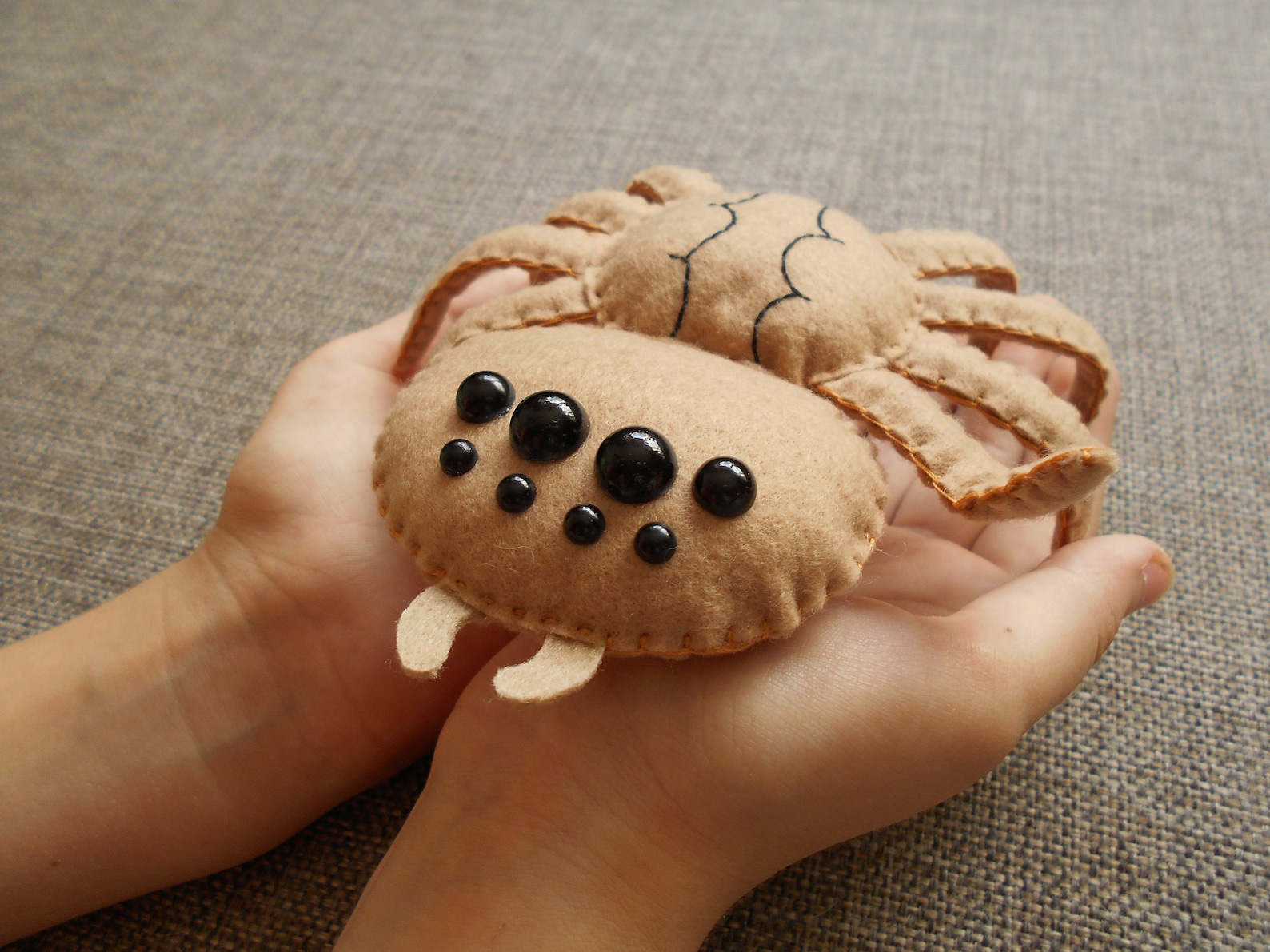 Halloween decor Spider decor Spider toy Spider ornament | Etsy