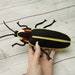 Realistic Firefly From Felt Figure Firefly Felted Fire Beetle for Young ...