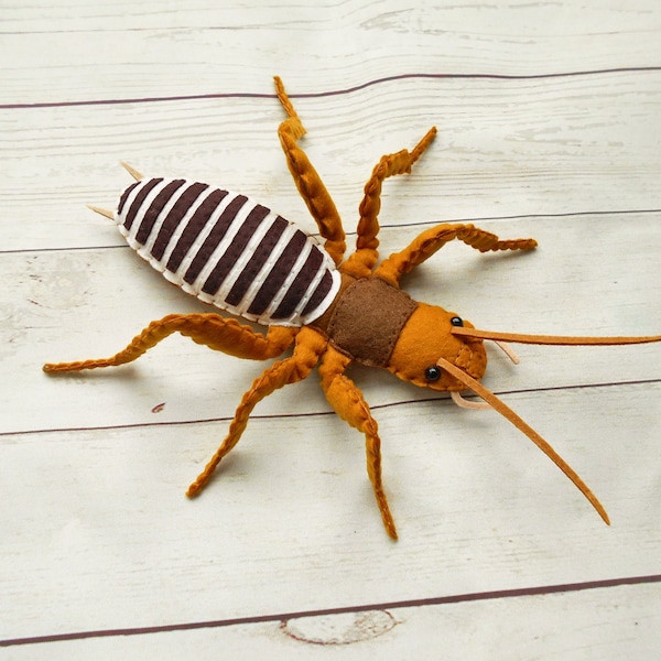 Realistic Felted Bugs - Etsy