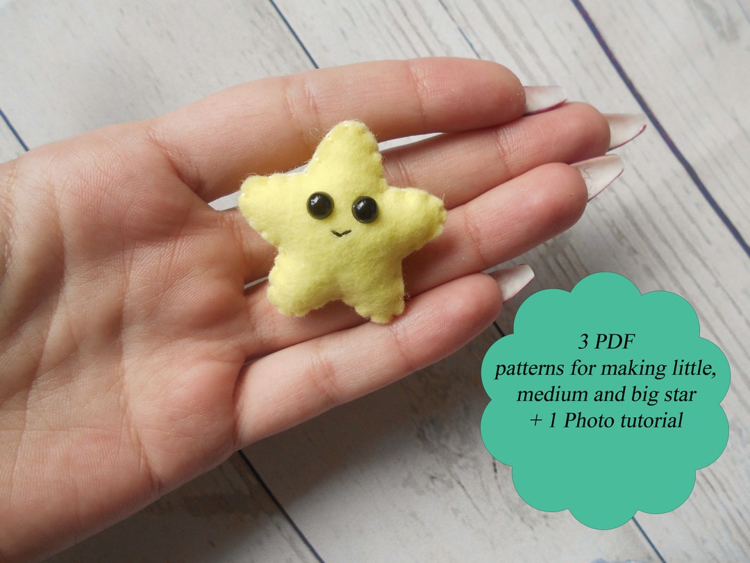 Pdf Star Pattern Star PDF Pattern PDF Sewing Pattern for Women Learn ...