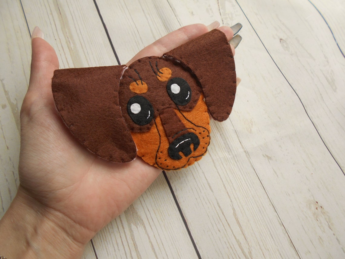 Dachshund Pdf Pattern for Women Easy PDF Felt Patter PDF Sewing Pattern ...