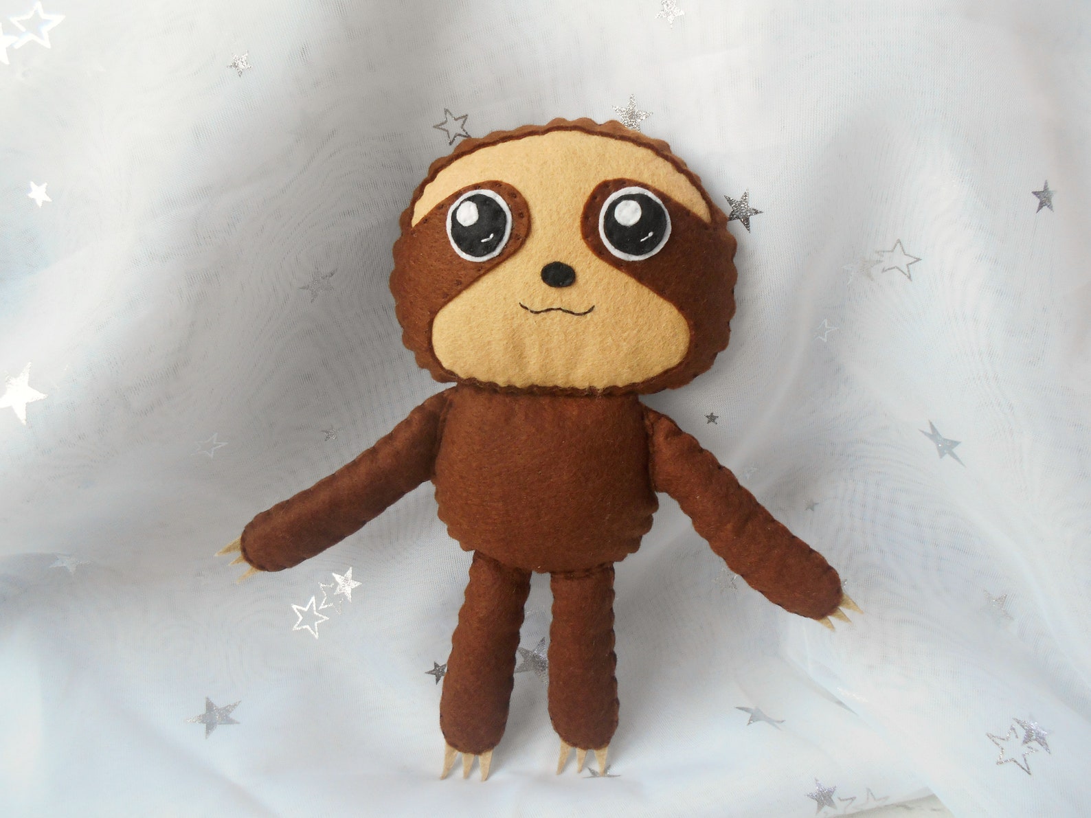 Sloth Toy Cute Sloth PDF Pattern Felted Sloth Felt Sloth Learn - Etsy