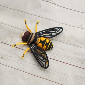 Realistic Plushback Fly From Felt Realistic Palpada Agrorum Felt ...