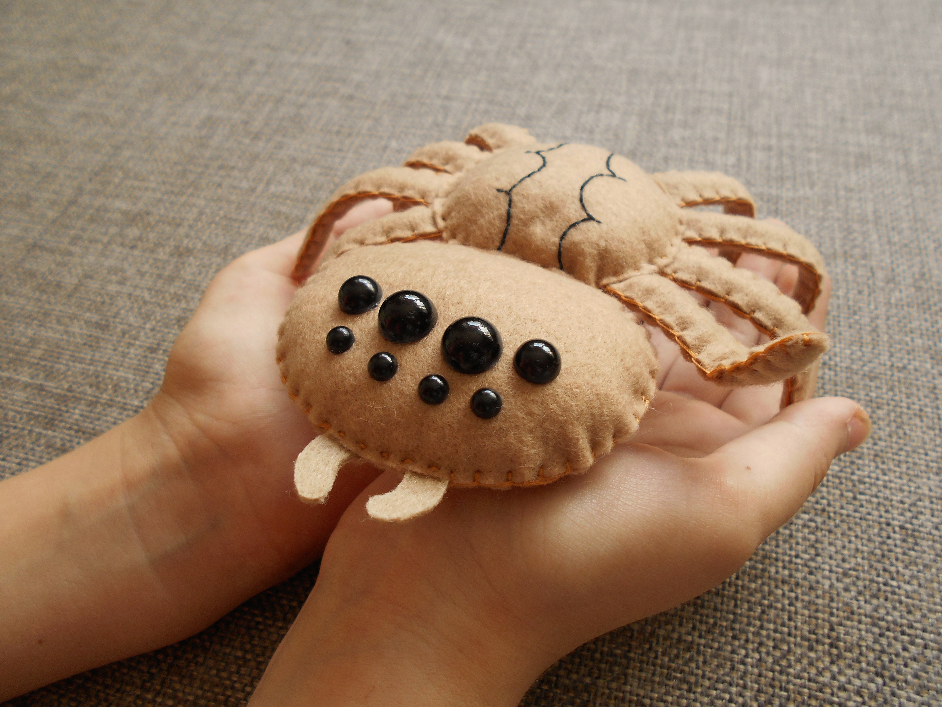 PDF Spider Pattern PDF Felt Pattern PDF Sewing Pattern for | Etsy