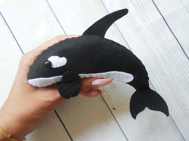 PDF Killer Whale Pattern Educational Toys Pattern PDF Felt - Etsy