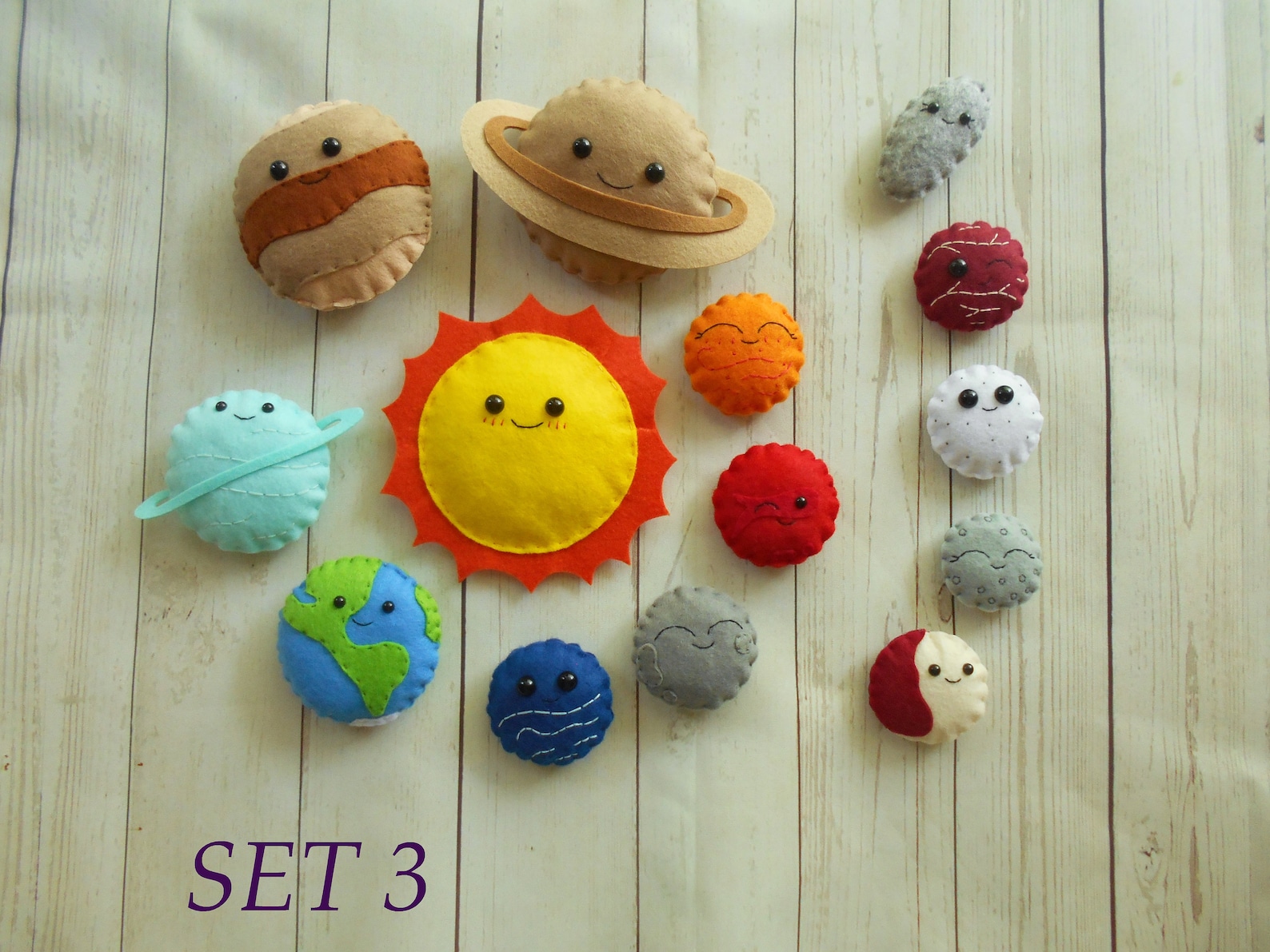 Learn Planets for Kid's Educational Kid's Toys - Etsy
