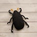 Realistic Grapevine Beetle From Felt Felted Pelidnota Punctata Beige ...