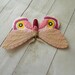 Realistic Automeris Pamina Saturn Moth From Felt Felted Moth Toy Felt ...
