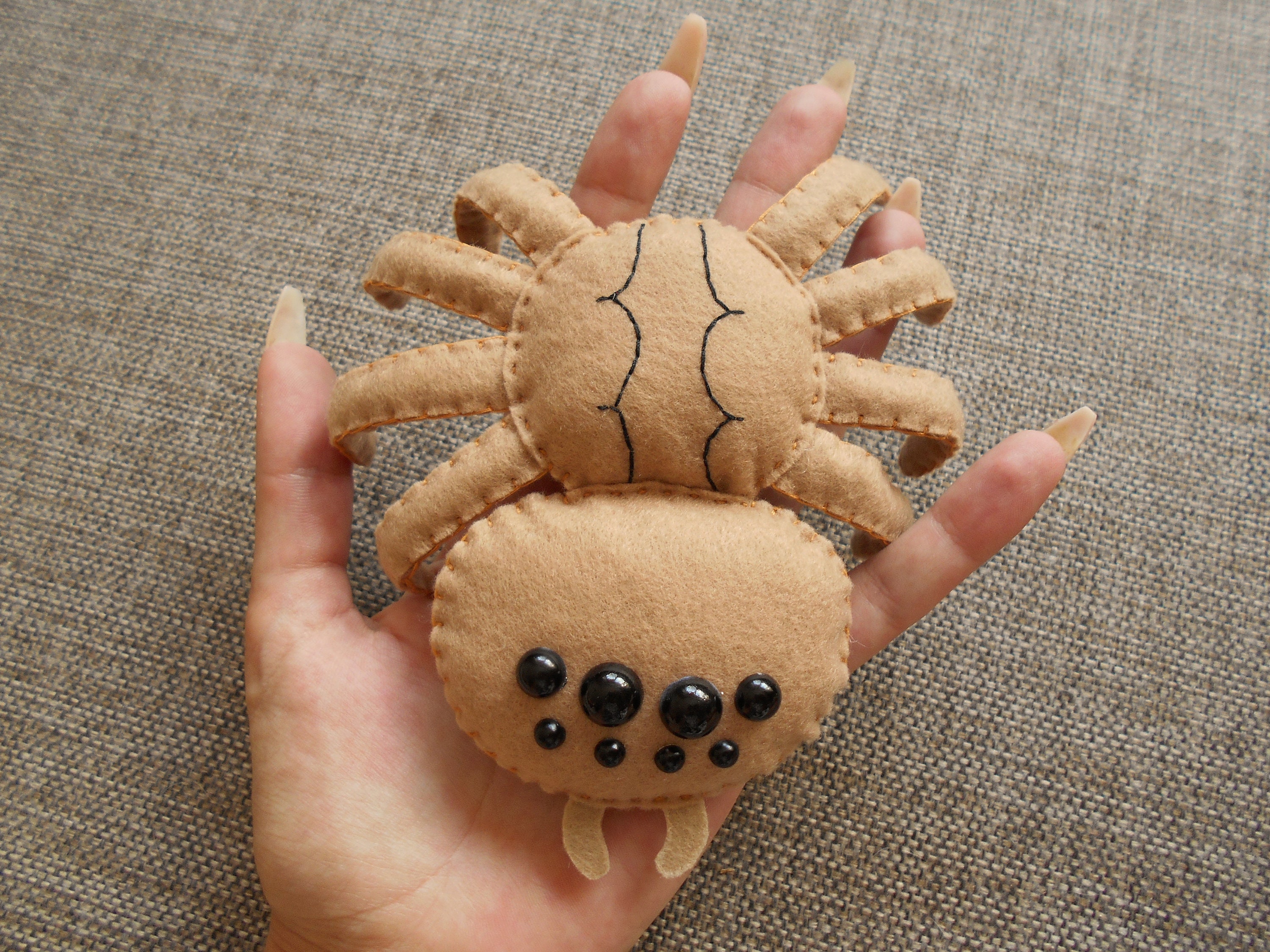 PDF Spider Pattern PDF Felt Pattern PDF Sewing Pattern for | Etsy