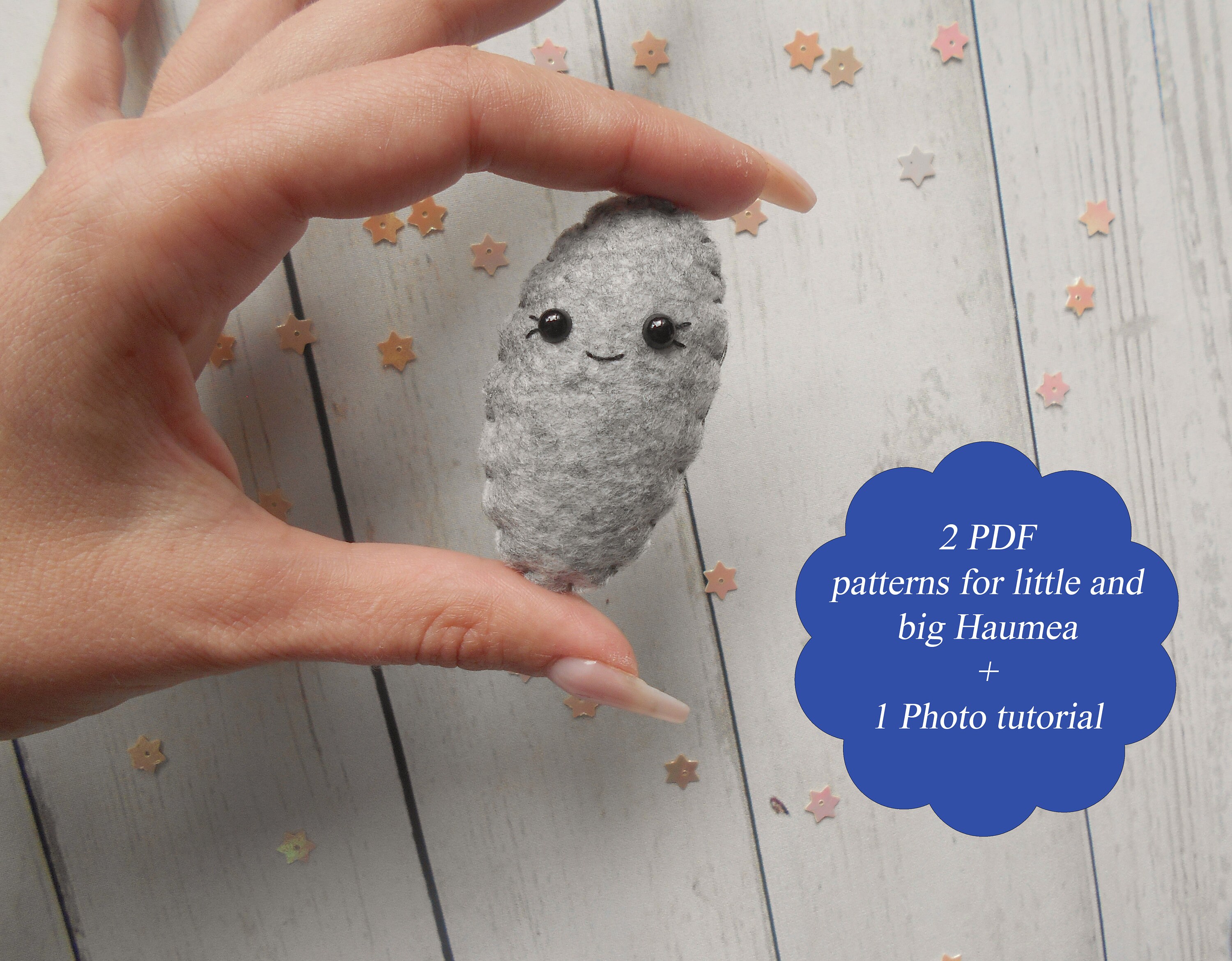 Haumea PDF Pattern PDF Planet Pattern PDF Dwarf Planet Pattern - Etsy