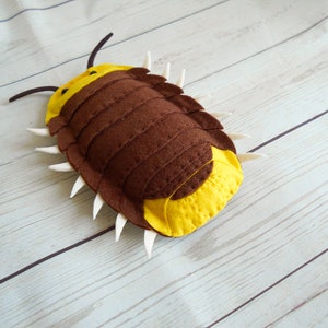 Rubber Ducky Isopod From Felt Realistic Roly Poly Duck Felted Isopod ...