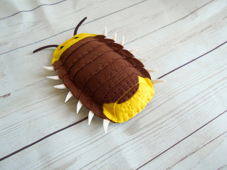 Rubber Ducky Isopod From Felt Realistic Roly Poly Duck Felted Isopod ...