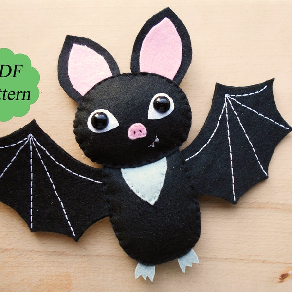 Felted Bat - Etsy