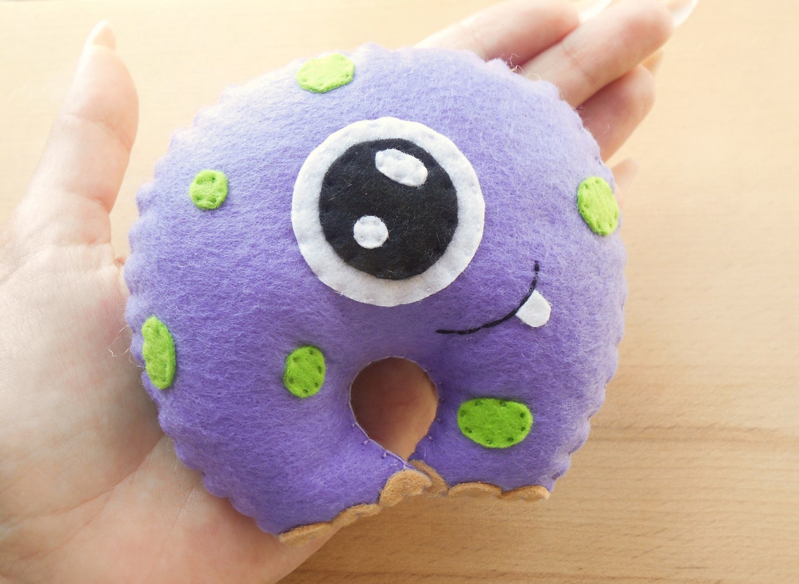PDF Sewing Pattern PDF Felt Pattern for Women PDF Pattern Monster Funny ...