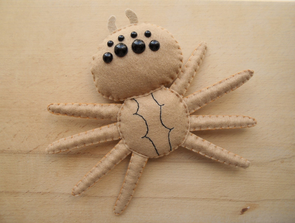 PDF spider pattern PDF felt pattern PDF sewing pattern for | Etsy