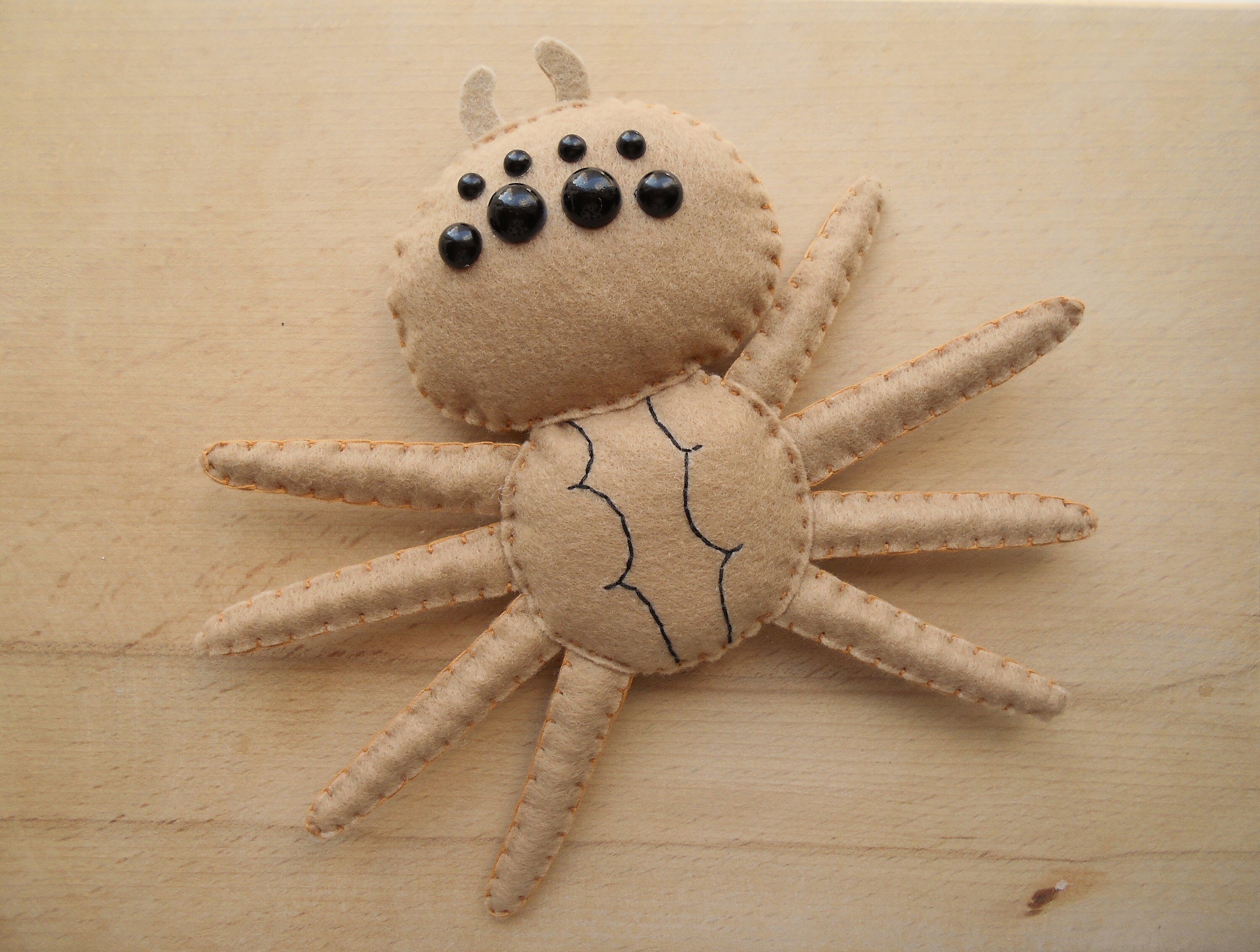 PDF Spider Pattern PDF Felt Pattern PDF Sewing Pattern for | Etsy