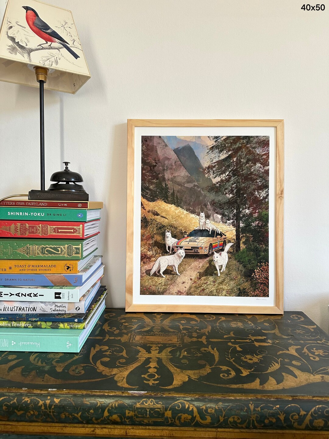 Shelby's Pack & Tim Signed Art Print Format 30x40cm or 40x50cm Giclée ...
