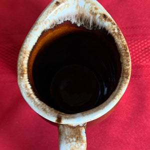 Hull Pottery Small Brown Drip Glazed Pitchers - Etsy