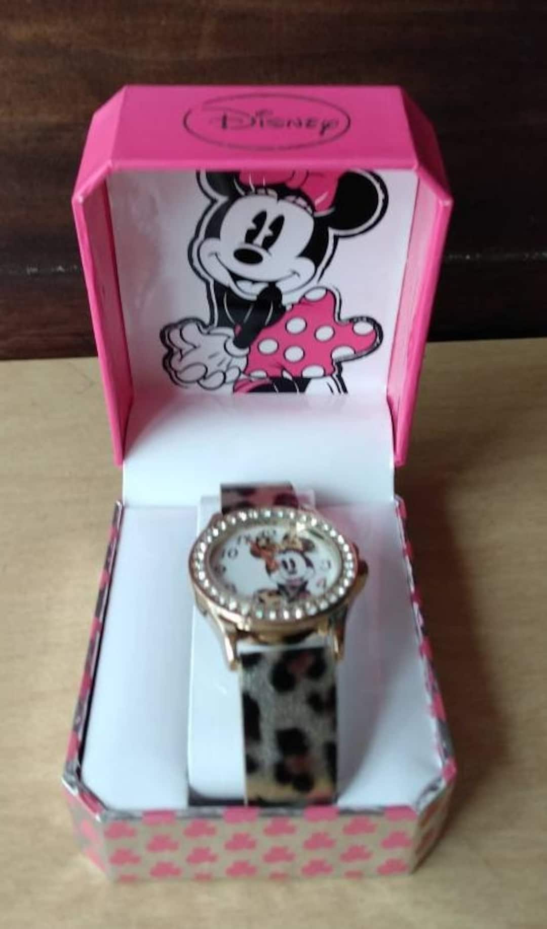 Disney Mini Mouse Wrist Watch MZ Berger MZB Gems Leopard Skin Design - Etsy
