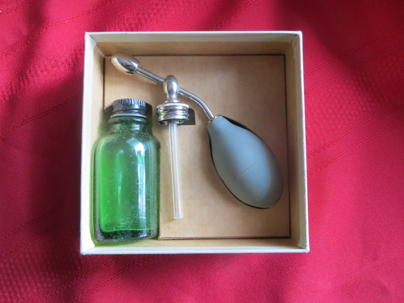 Rexall Throat and Nasal Atomizer With Glass Tube R-1542 One Fluid Ounce ...