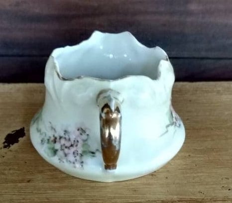Porcelain BRC Viola Creamer Pitcher With Gold Trim and Flowers Vintage ...