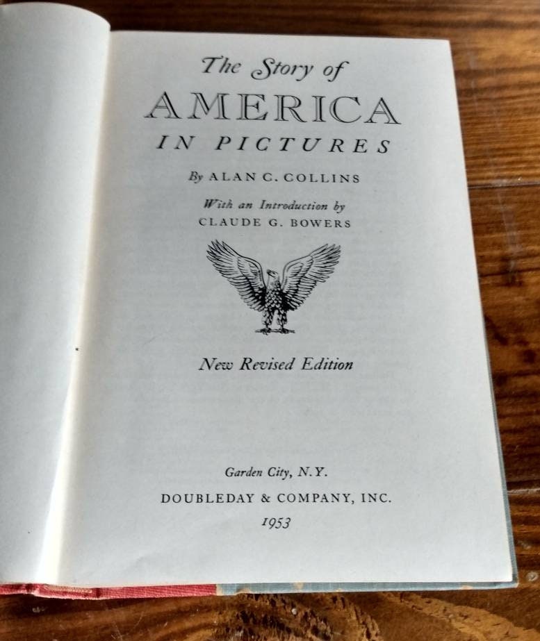 The Story of America in Pictures 1953 Hardcover Book by Alan C - Etsy