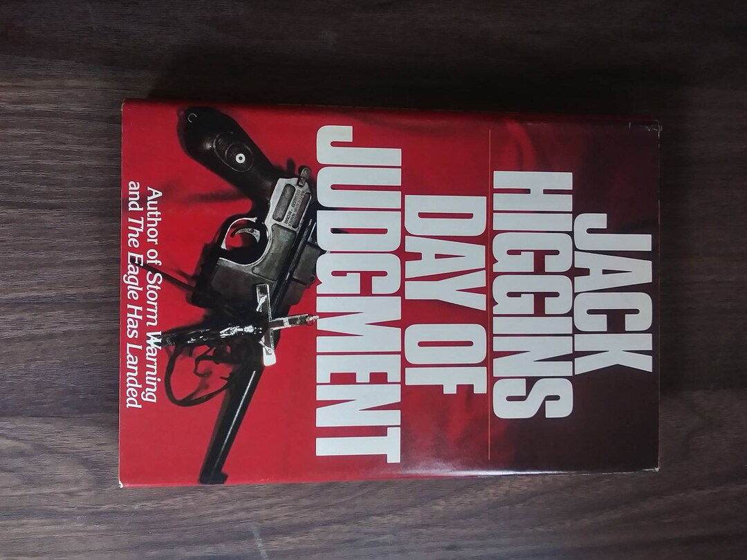 Jack Higgins Day of Judgment 1979 Hardcover Book - Etsy