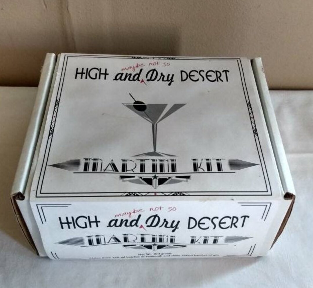 DIY High and Dry Desert Martini Kit High Desert Botanicals - Etsy