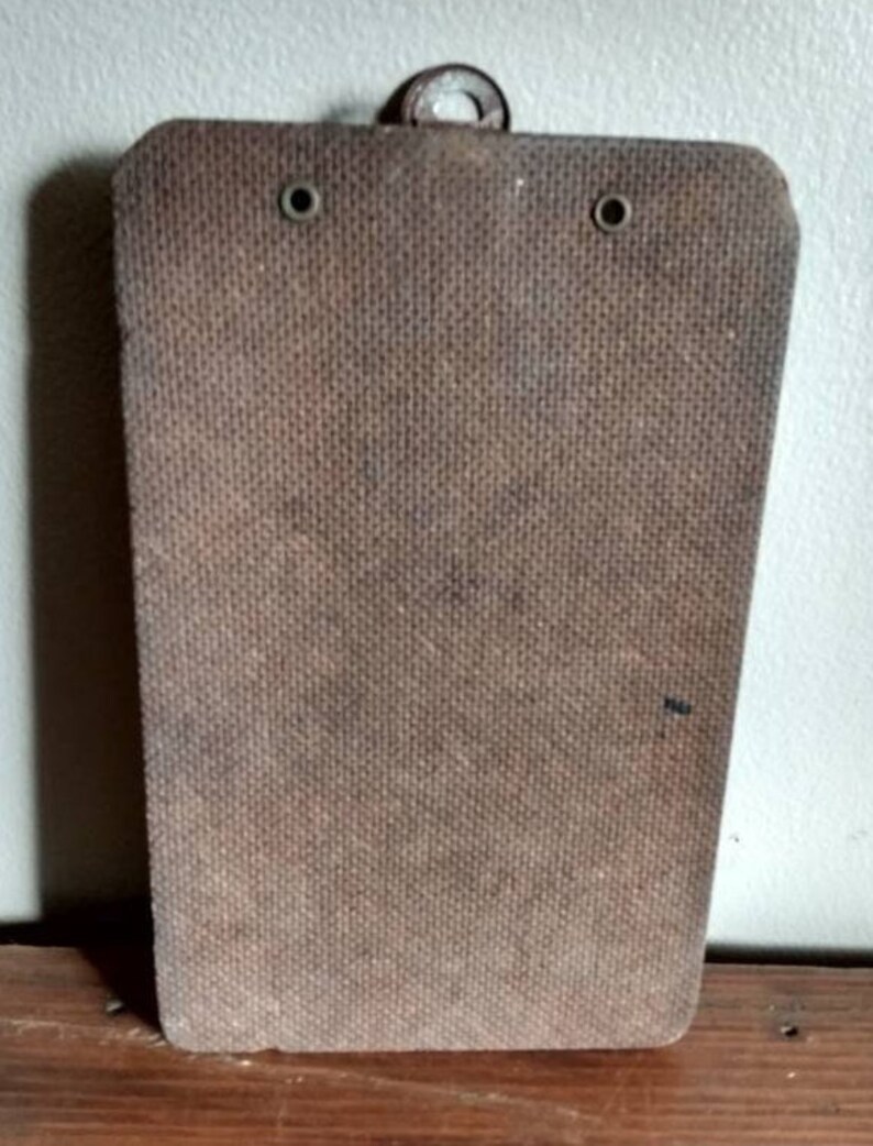 Tru Bilt Clipboard 5" X 8" Vintage Masonite Office Supplies Clipboard ...