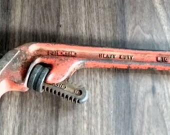 Vintage RIDGID 14 Heavy Duty Wrench From the Ridge Tool - Etsy