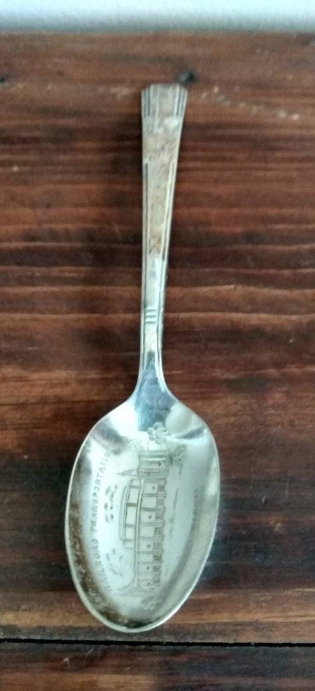 New York Worlds Fair Silver Plated Spoon 1939 Railroad Transportation ...