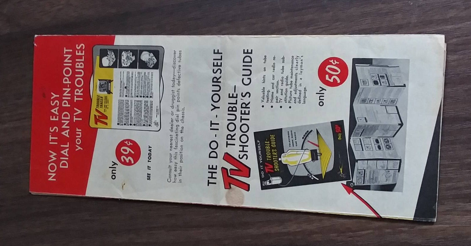 1960 U-test-m Self Service Tube Tester Pamphlet Trouble Shooting Tips ...
