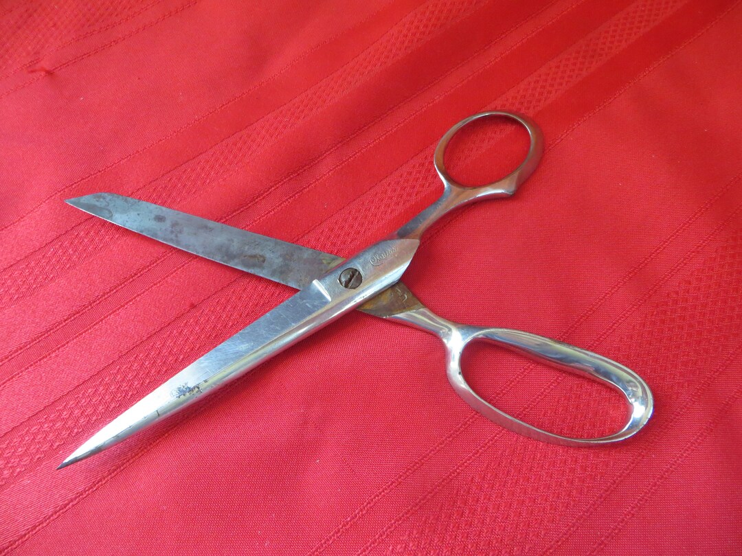 Vintage Clauss Scissors 5'' Blade Sewing - Etsy