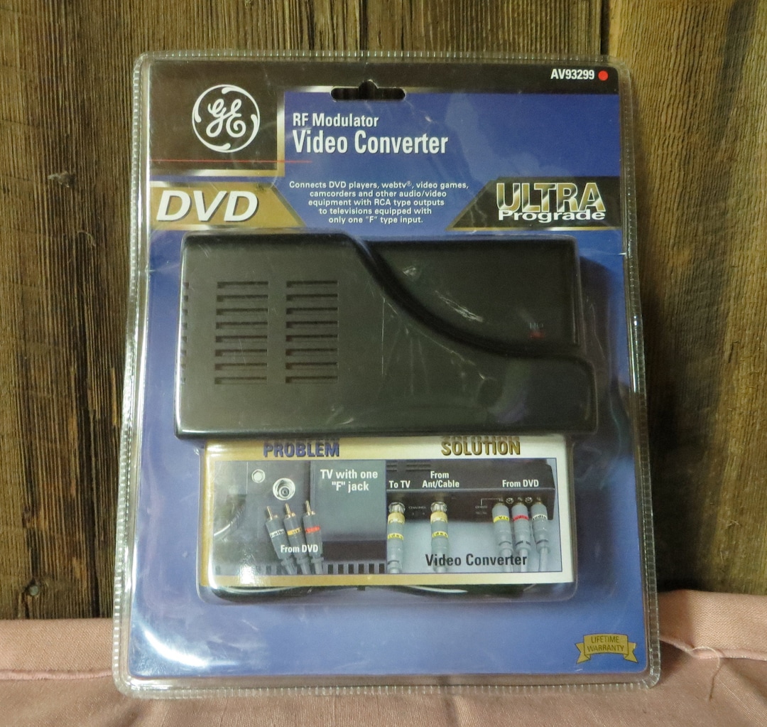 GE Video Converter Rf Modulator New Unused - Etsy