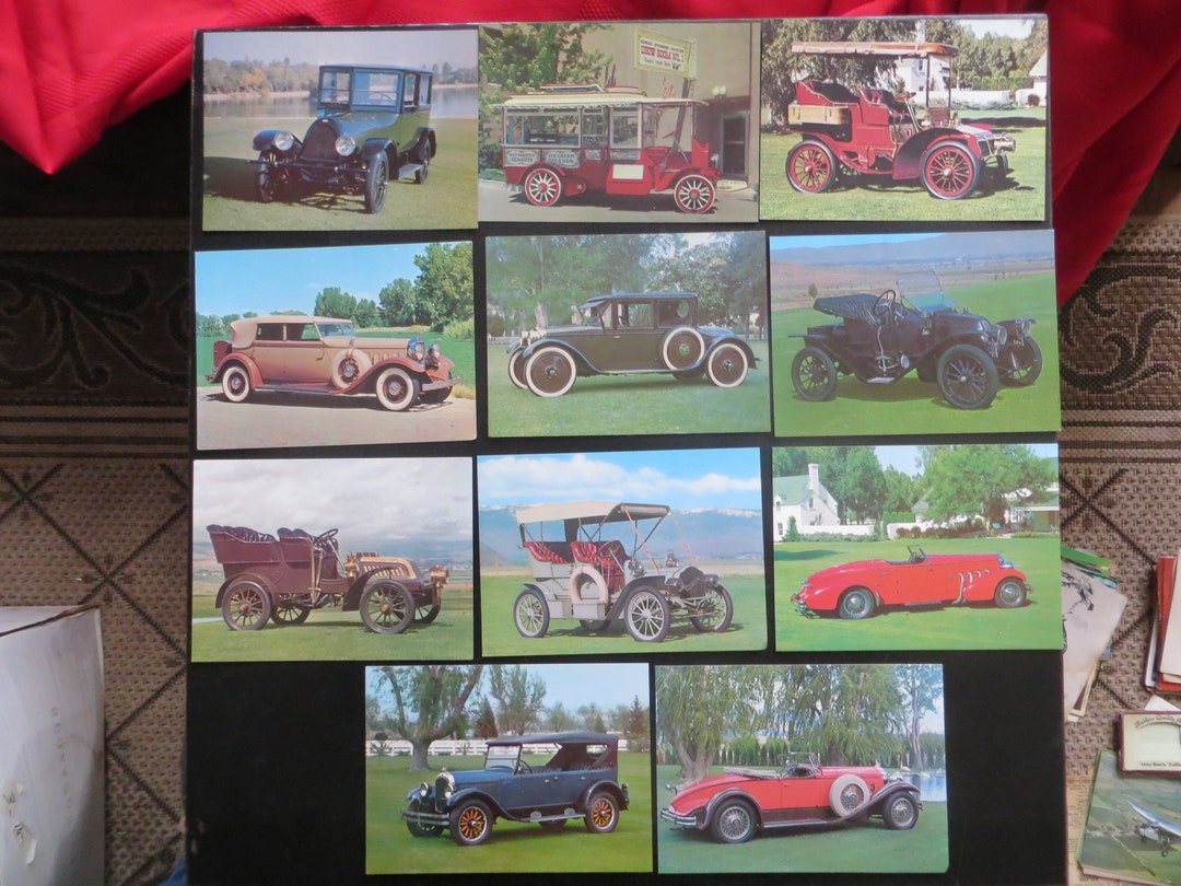 21 Harrah's Autocards Postcard Collection Cars Harrah Car Collection ...