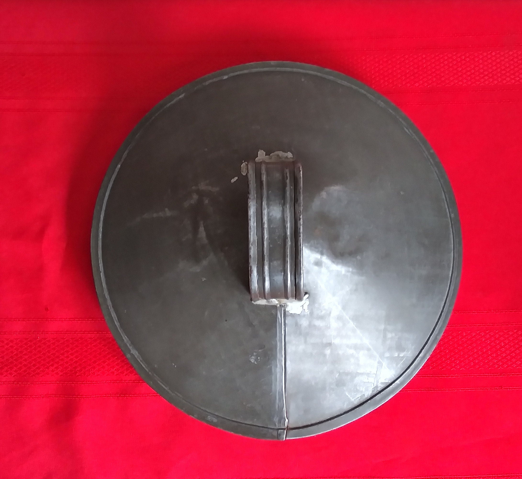 Vintage 10 Metal Tin Round Cone Lid Top With Handle - Etsy