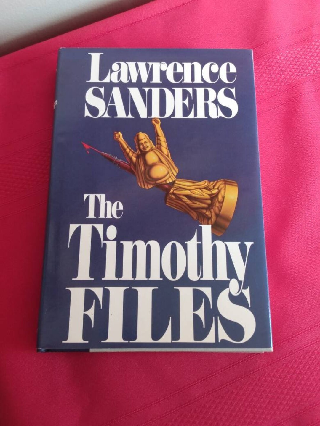1987 hardcover book the Timothy files by Lawrence Sanders - Etsy.de