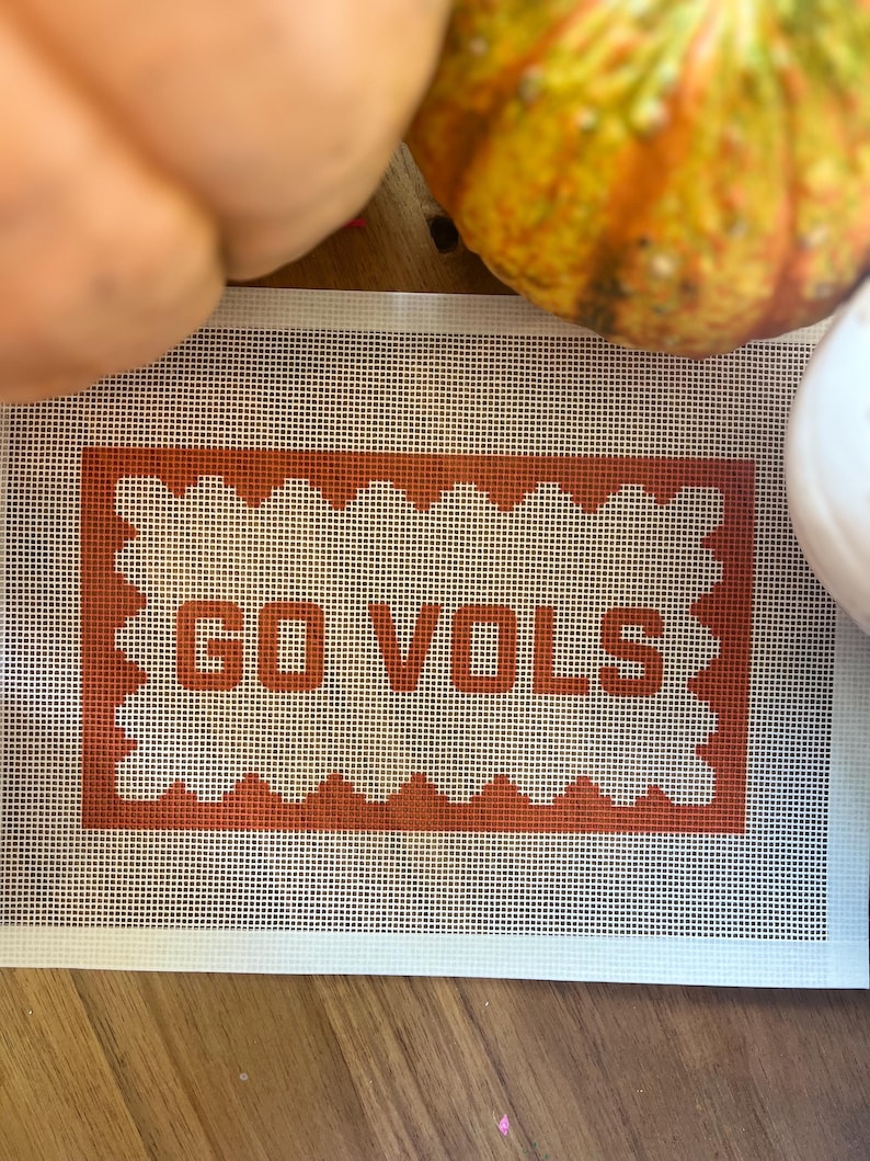 Tennessee Vols Needlepoint Canvas - Etsy