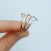 Stacking Ring Set V Ring Set - Etsy